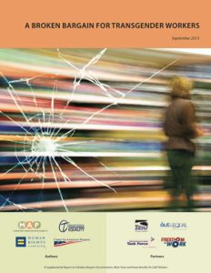 Transgender Workers at Greater Risk for Unemployment and Poverty ...