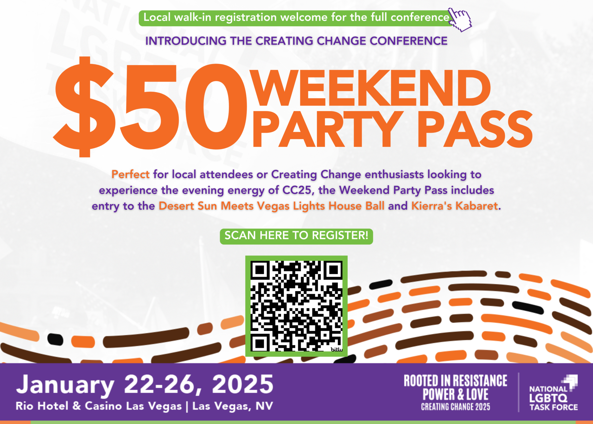 Welcome to Creating Change 2025! - National LGBTQ Task Force